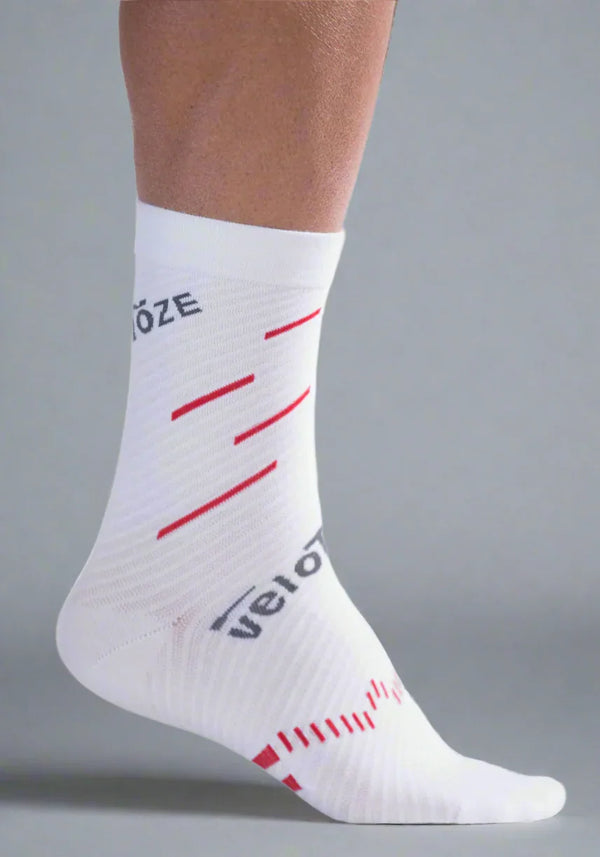 veloToze Cycling Socks - Active Compression with Coolmax